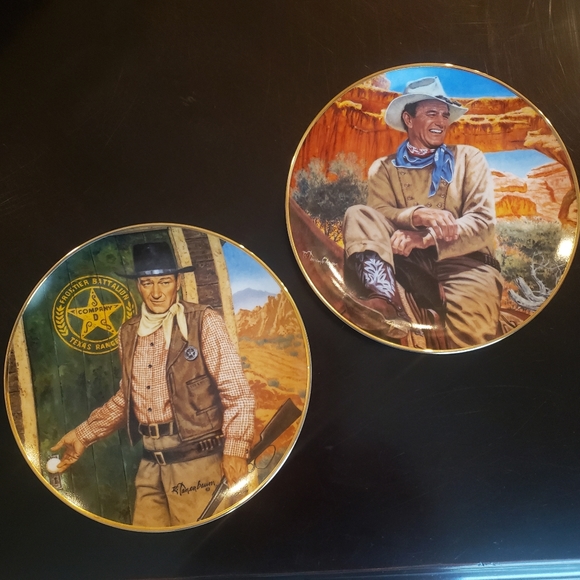 Franklin Mint | Wall Decor | Limited Edition John Wayne Franklin Mint ...